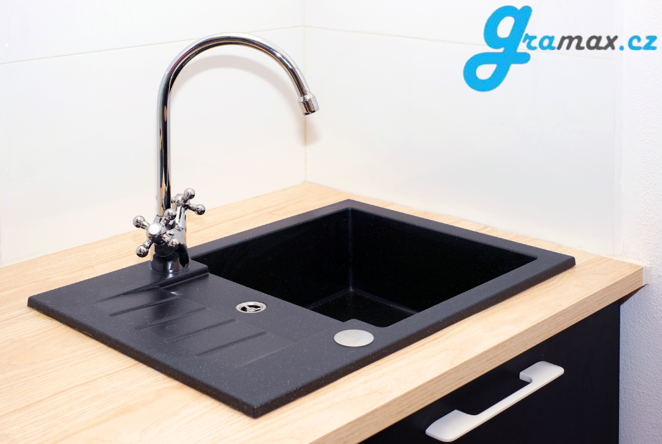 Granitové dřezy a dřezové baterie za nejlepší cenu od Gramax.cz